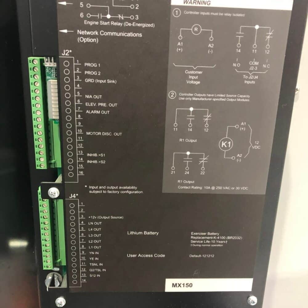 150 AMP GE Zenith Automatic Transfer Switch (ATS) - LEL Critical