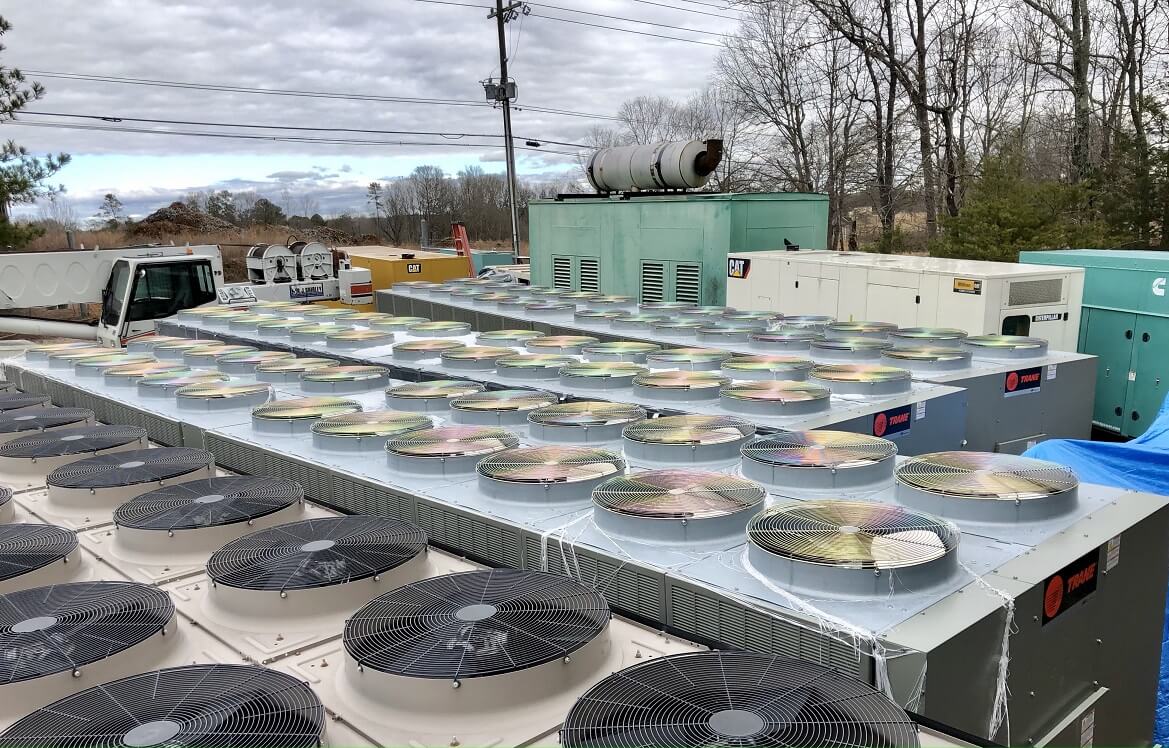 400 Ton Trane Air Cooled Chiller - LEL Critical