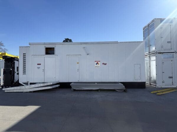 1500 kW CAT 3512C Generator Enclosure - LEL Critical